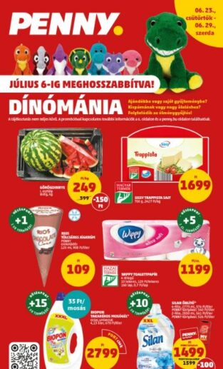Penny akciós újság 06.23 – mutatjuk a kiadványt!